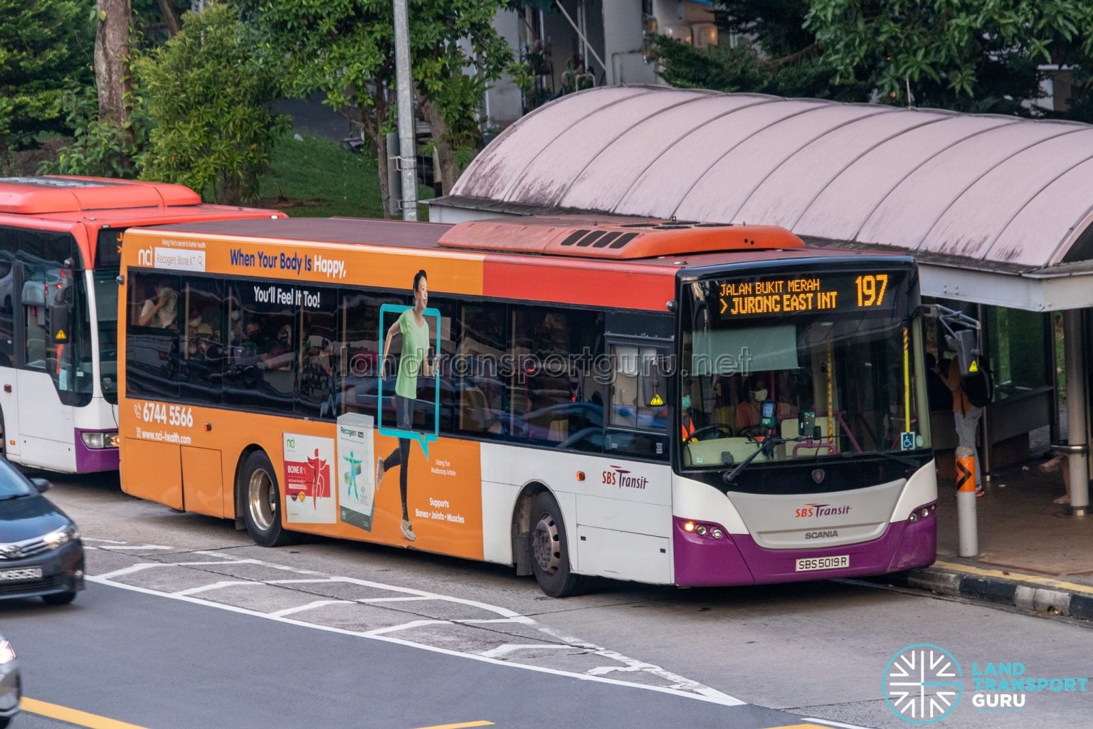 Bus 197 – SBS Transit Scania K230UB Euro V (SBS5019R) | Land Transport Guru