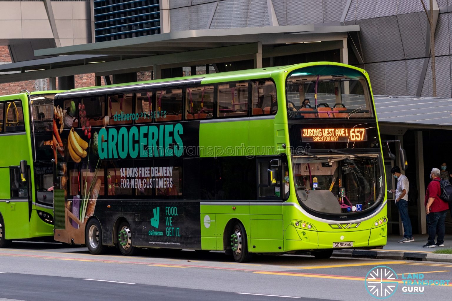 City Direct 657 – Tower Transit Volvo B9TL Wright (SG5035E) | Land ...