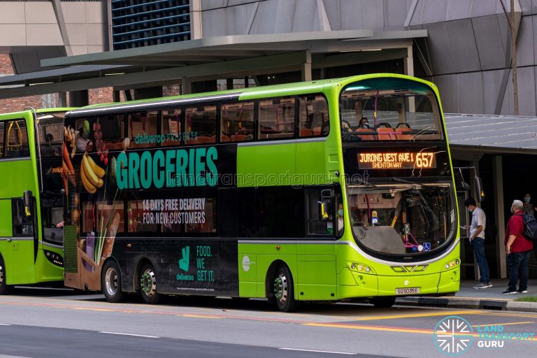 City Direct 657 – Tower Transit Volvo B9TL Wright (SG5035E) | Land ...
