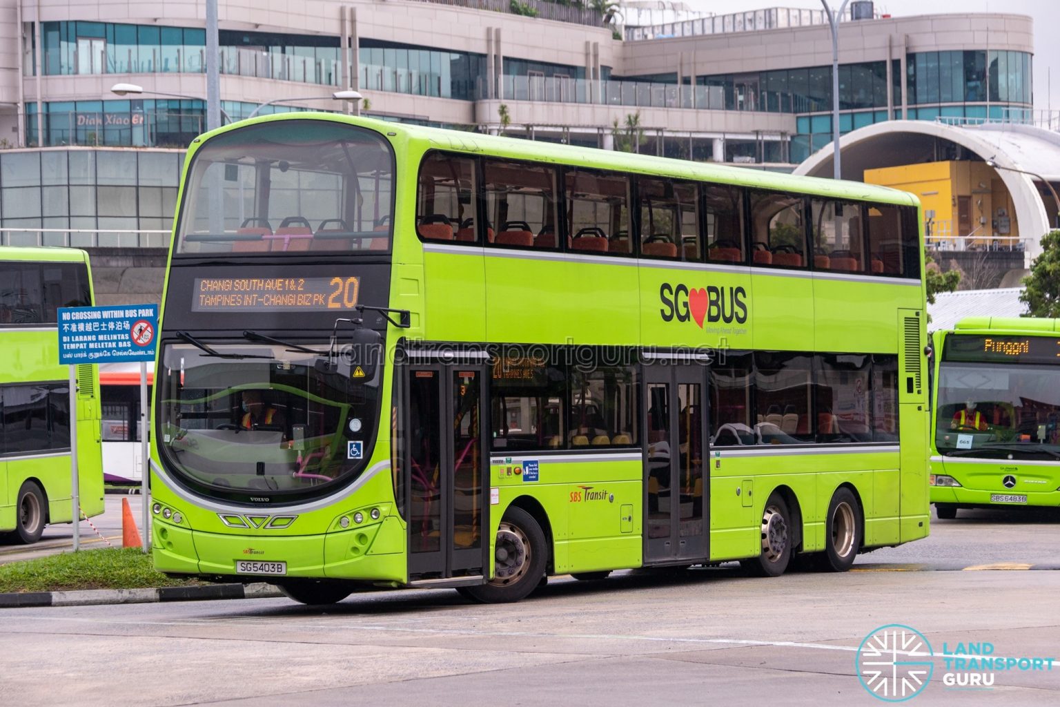 Bus 20 – SBS Transit Volvo B9TL Wright (SG5403B) | Land Transport Guru