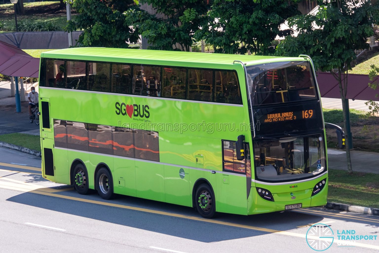 Bus 169 – Tower Transit Alexander Dennis Enviro500 (SG5703K) | Land ...