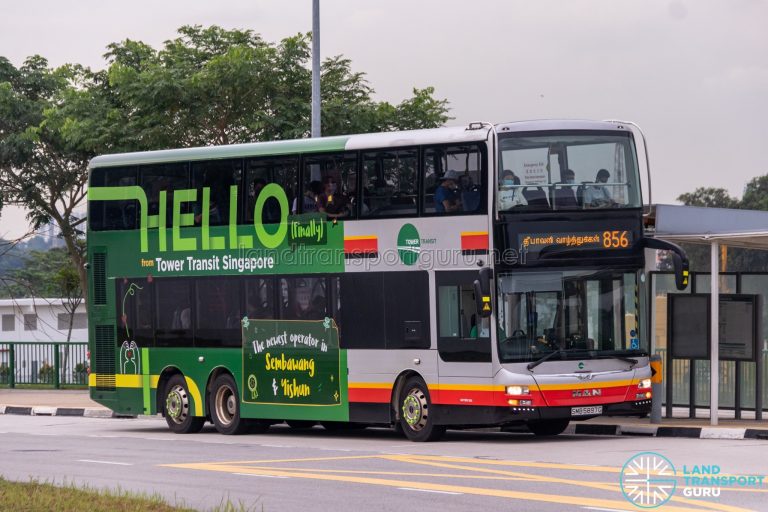 Bus 856 – Tower Transit MAN A95 (SMB5897G) [Deepavali] | Land Transport Guru