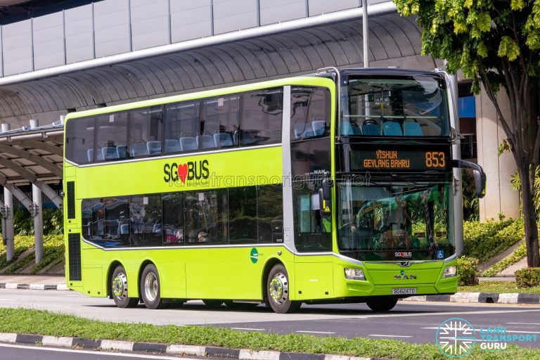 Bus 853 – Tower Transit MAN A95 Euro 6 (SG6247D) | Land Transport Guru