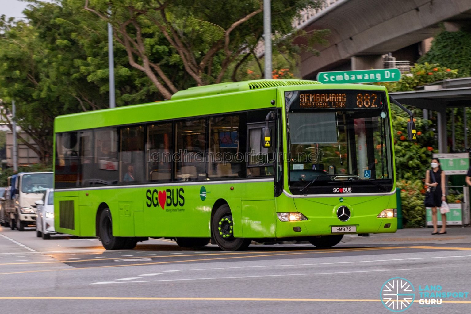 Bus 882 – Tower Transit Mercedes-Benz OC500LE (SMB7S) | Land Transport Guru