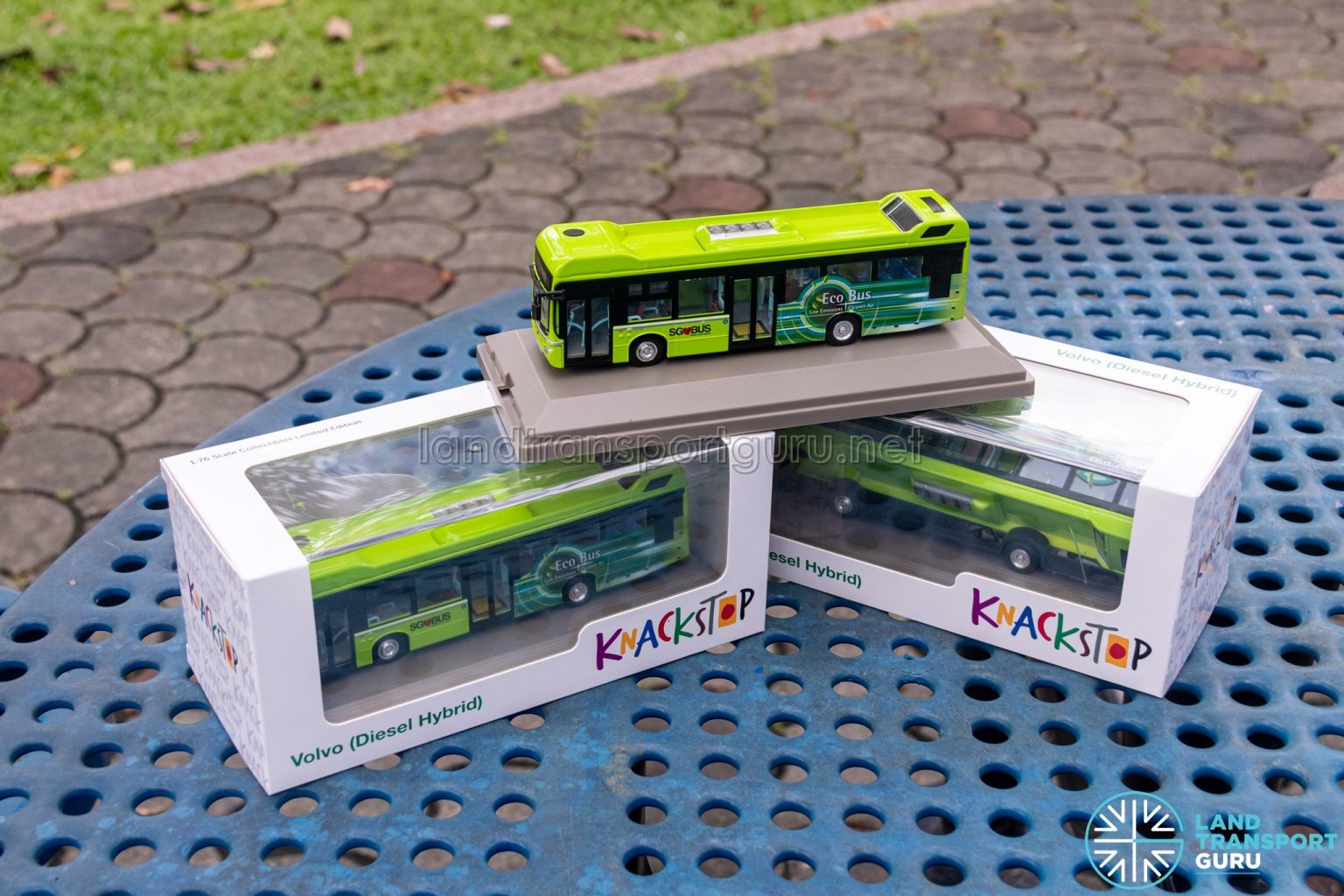 Knackstop Volvo (Diesel Hybrid) Bus Model – Packaging | Land Transport Guru