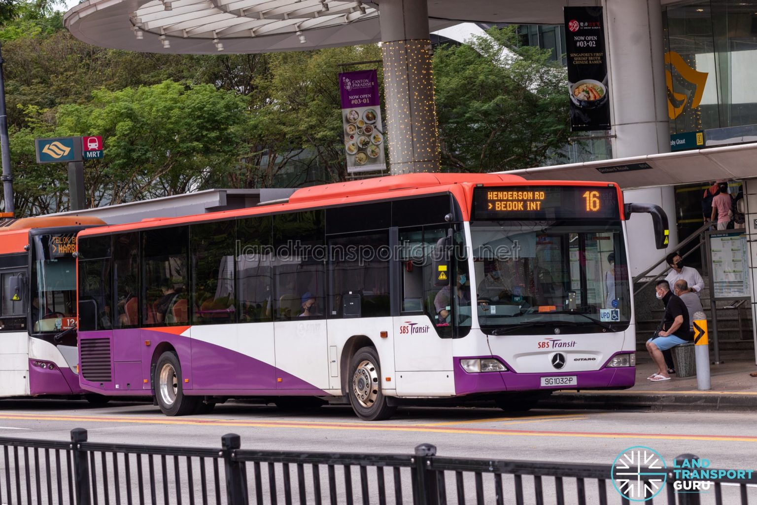 Bus 16 – SBS Transit Mercedes-Benz Citaro (SG1032P) | Land Transport Guru