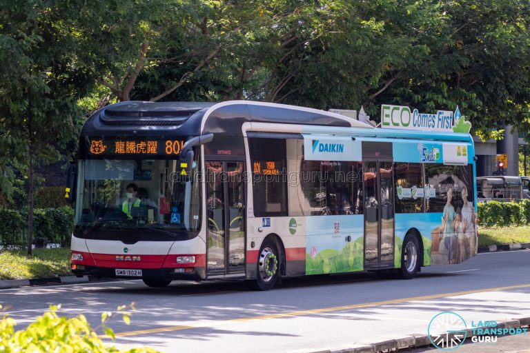 Bus 801 – Tower Transit MAN A22 (SMB1302H) | Land Transport Guru
