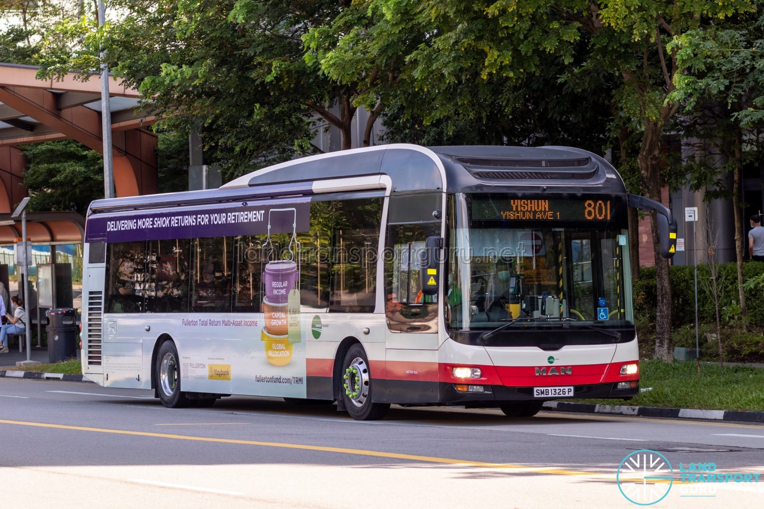 Bus 801 – Tower Transit MAN A22 (SMB1326P) | Land Transport Guru