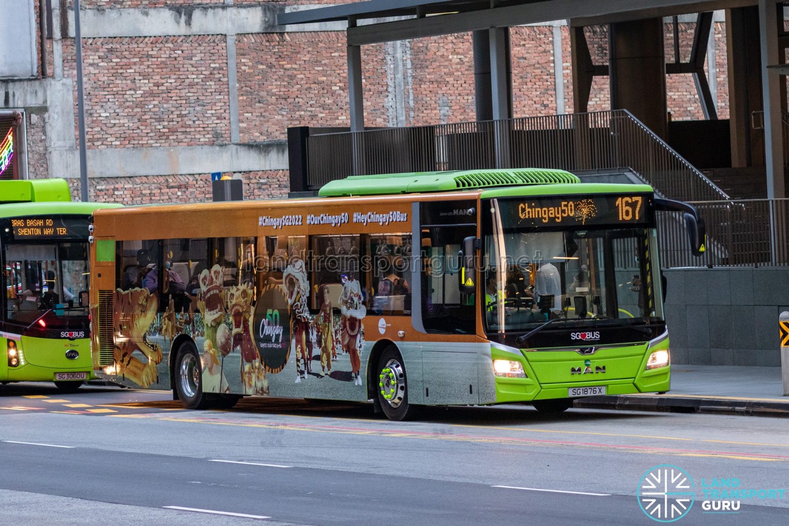 Bus 167 – Tower Transit MAN A22 Euro 6 (SG1876X) #HeyChingay50Bus ...