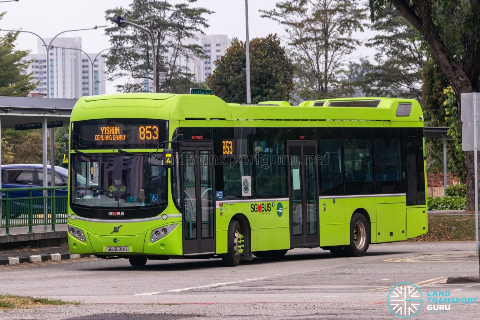 Bus 853 – Tower Transit Volvo B5LH (SG3030G) | Land Transport Guru