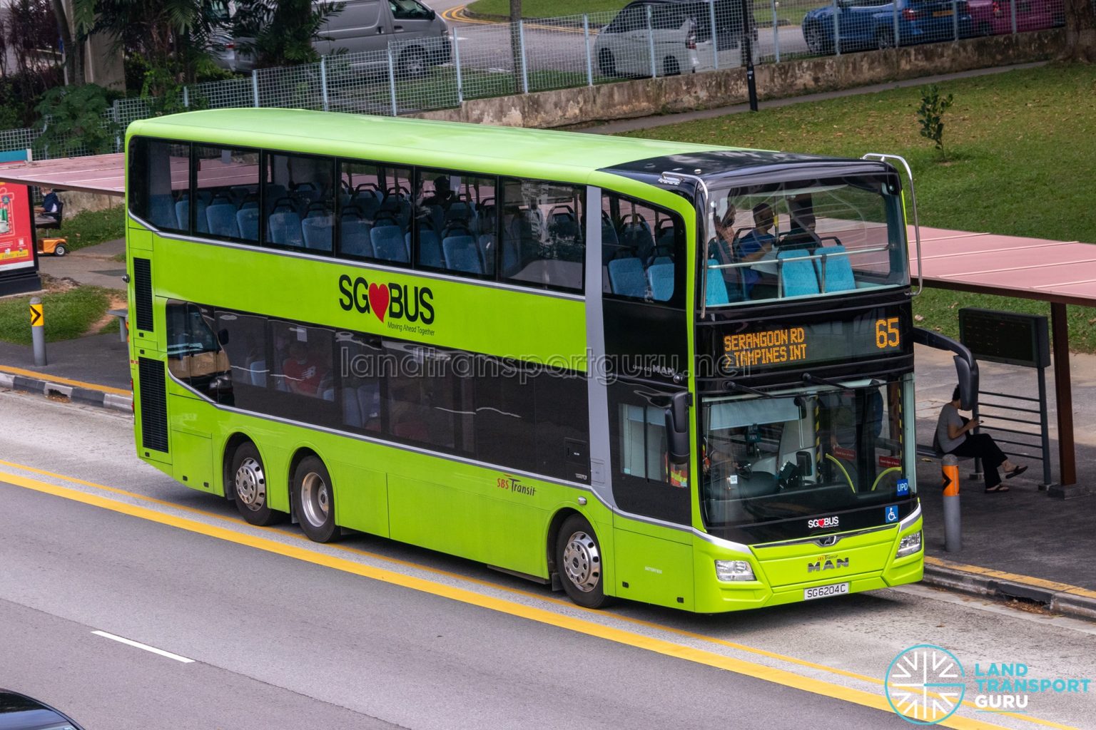 Bus 65 – SBS Transit MAN A95 Euro 6 (SG6204C) | Land Transport Guru