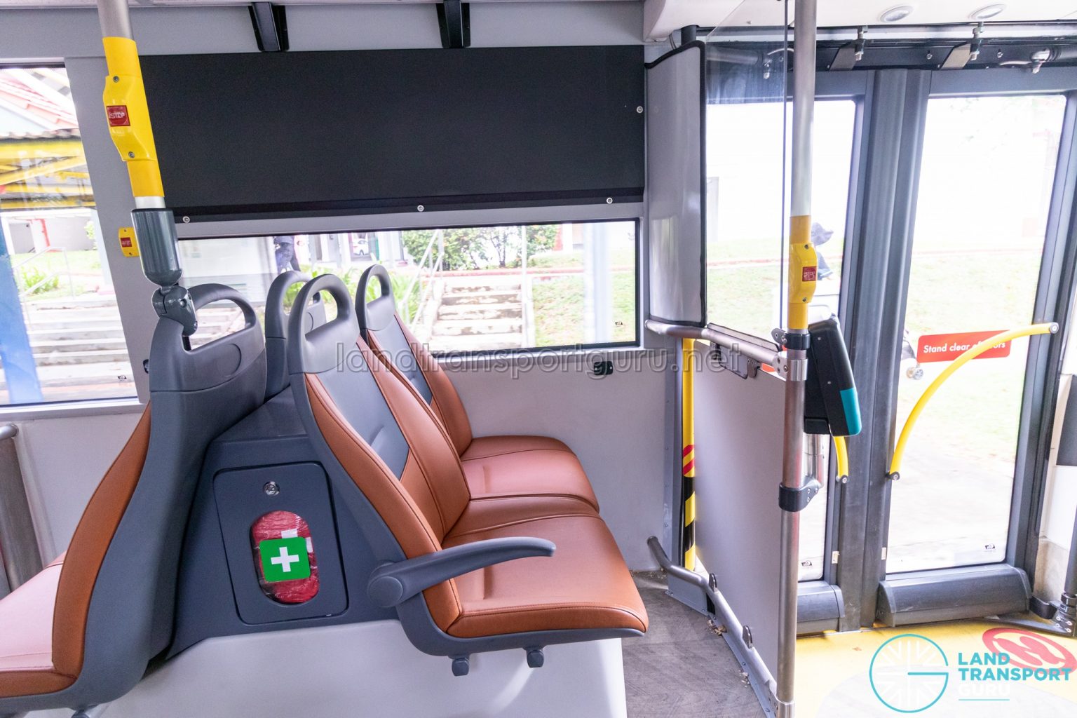 CRRC C12 – Interior Front Nearside Seating | Land Transport Guru