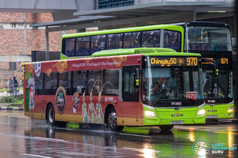SMRT Bus Service 970 | Land Transport Guru