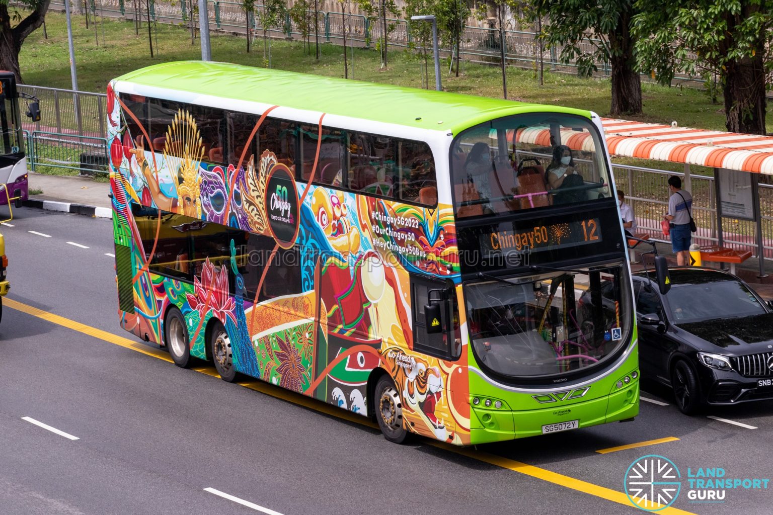 Bus 12 – Go-Ahead Singapore Volvo B9TL Wright (SG5072Y) # ...