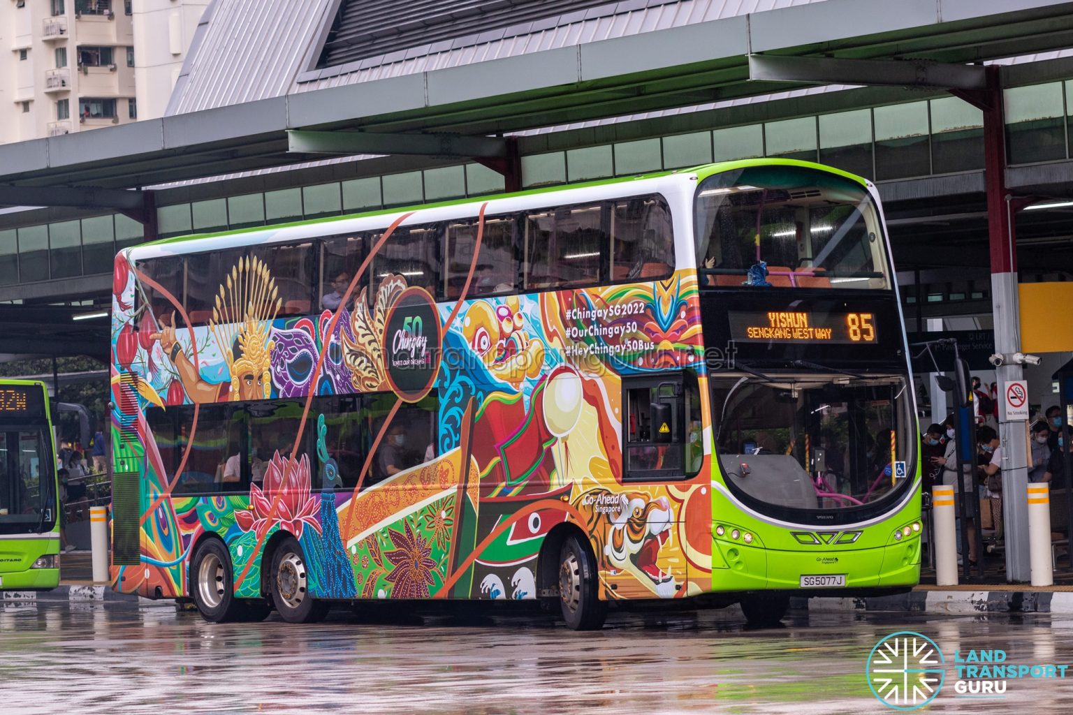 Bus 85 – Go-Ahead Singapore Volvo B9TL Wright (SG5077J) # ...