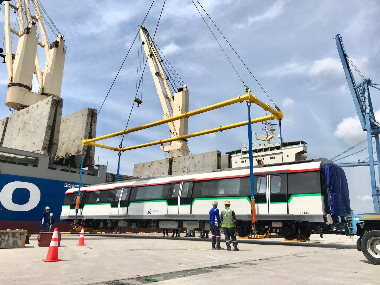 Delivery of R151 Trains to Singapore | Land Transport Guru