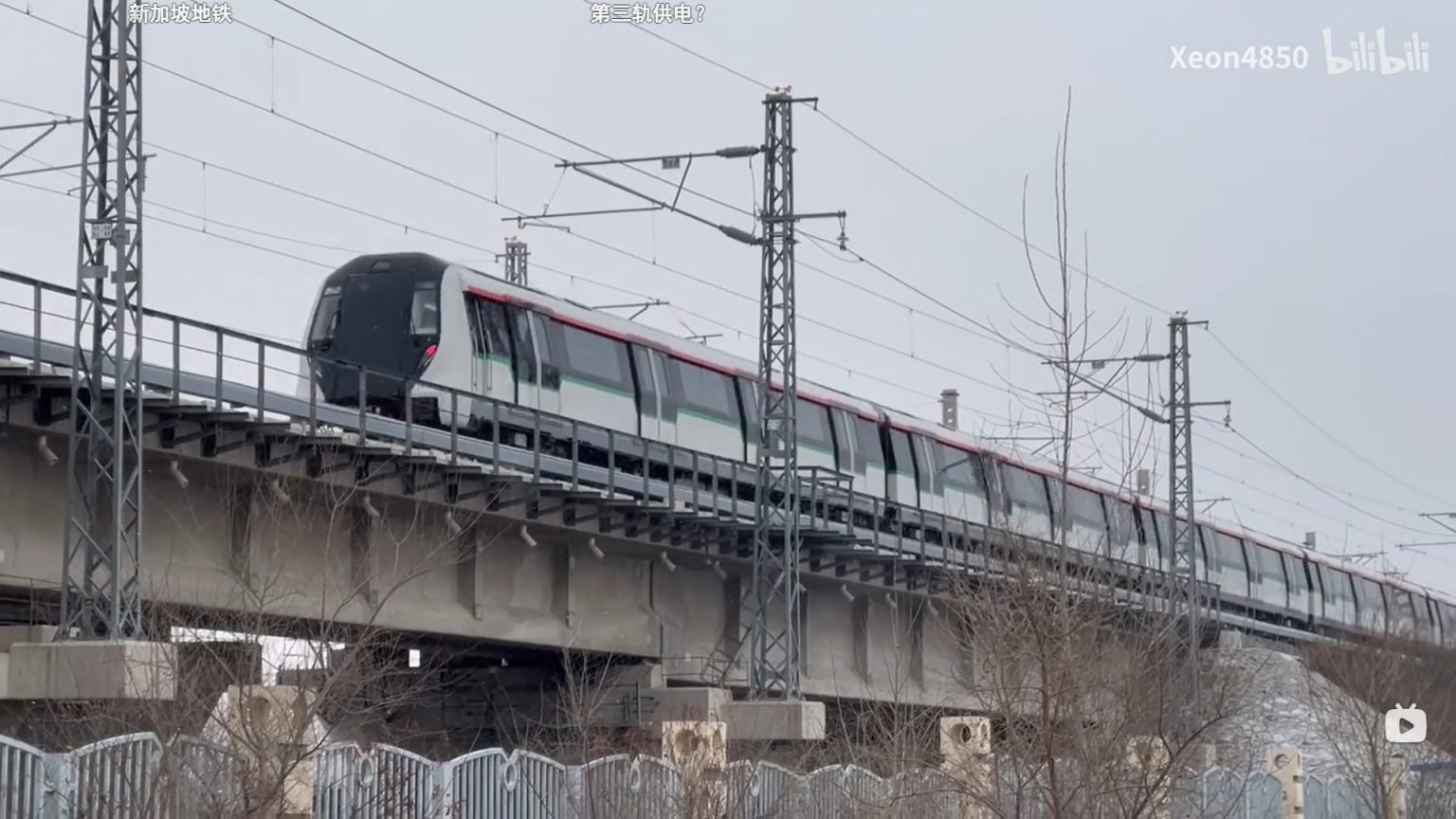 New R151 trains for NSEWL undergoing testing in China | Land Transport Guru