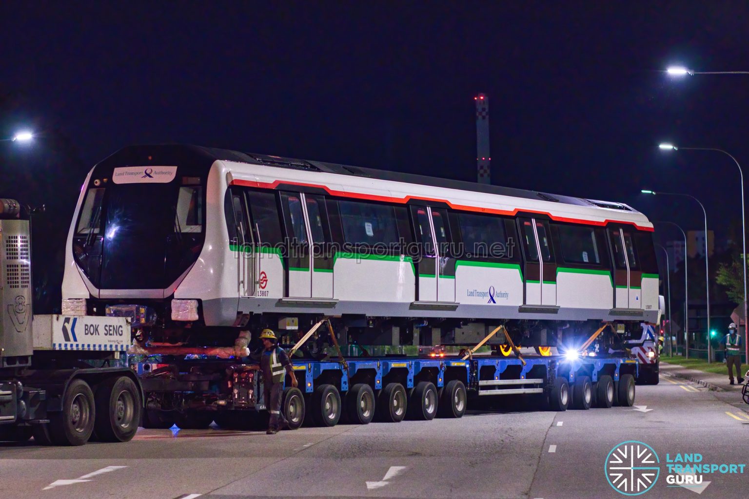Delivery of Alstom Movia R151 Trains (Car 13807) | Land Transport Guru