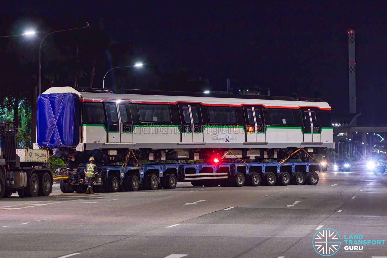 Delivery of Alstom Movia R151 Trains (Car 11807) | Land Transport Guru
