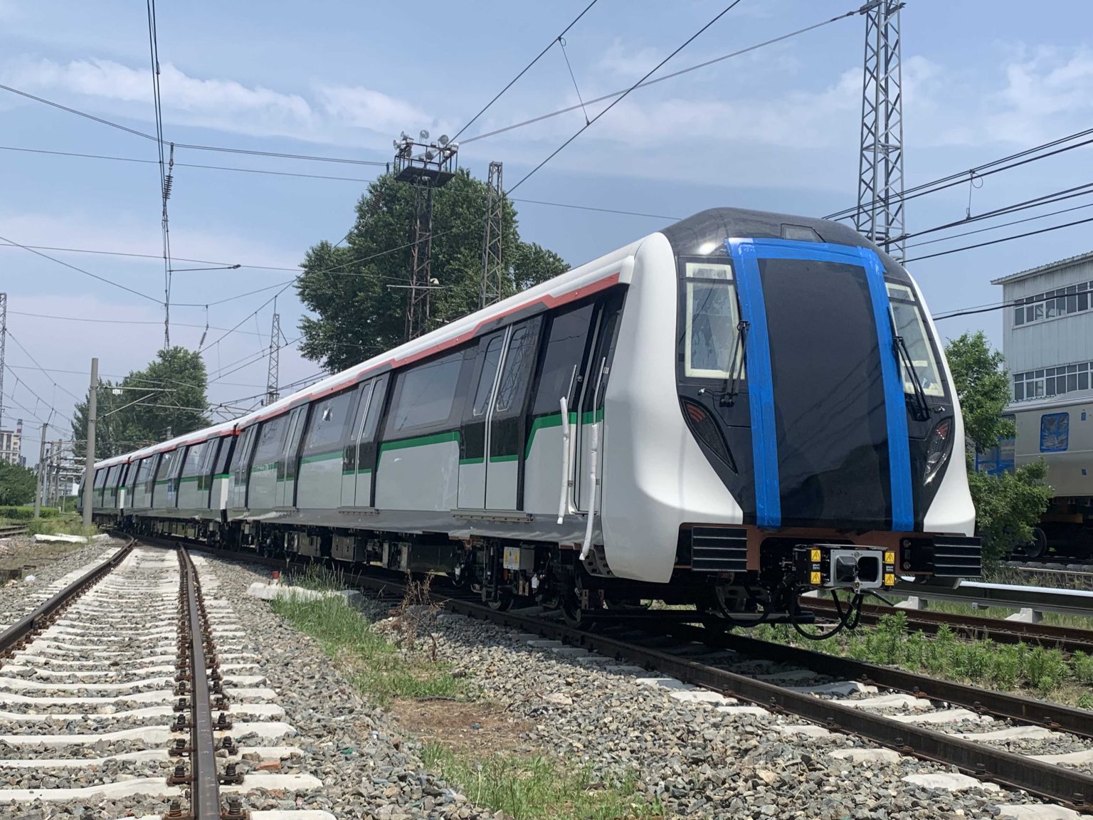 New R151 trains for NSEWL undergoing testing in China | Land Transport Guru
