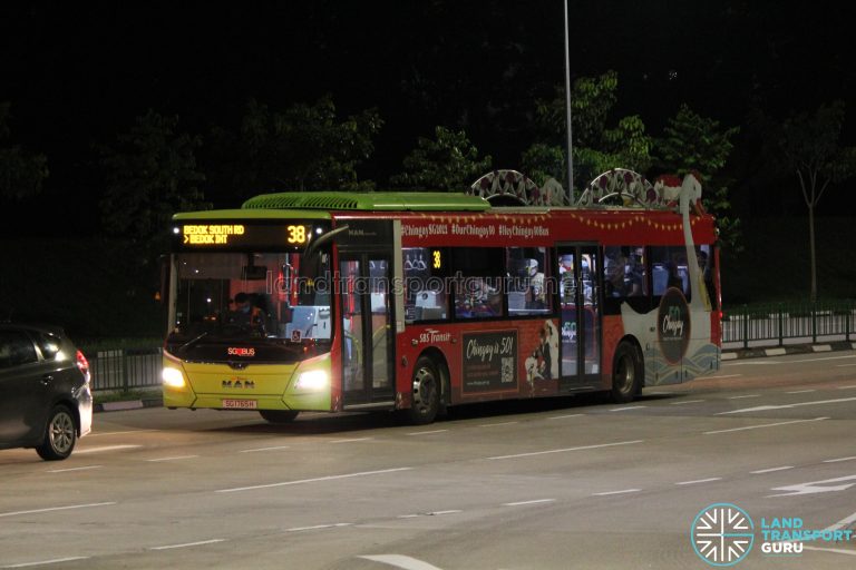 Bus 38 – SBS Transit MAN A22 Euro 6 (SG1765H) #HeyChingay50Bus | Land ...
