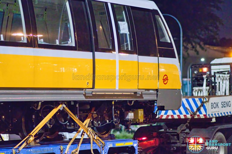 Delivery of Circle Line C851E Trains to Singapore | Land Transport Guru