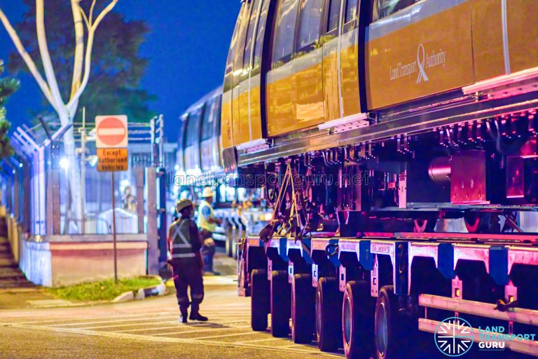 Delivery of Circle Line C851E Trains to Singapore | Land Transport Guru