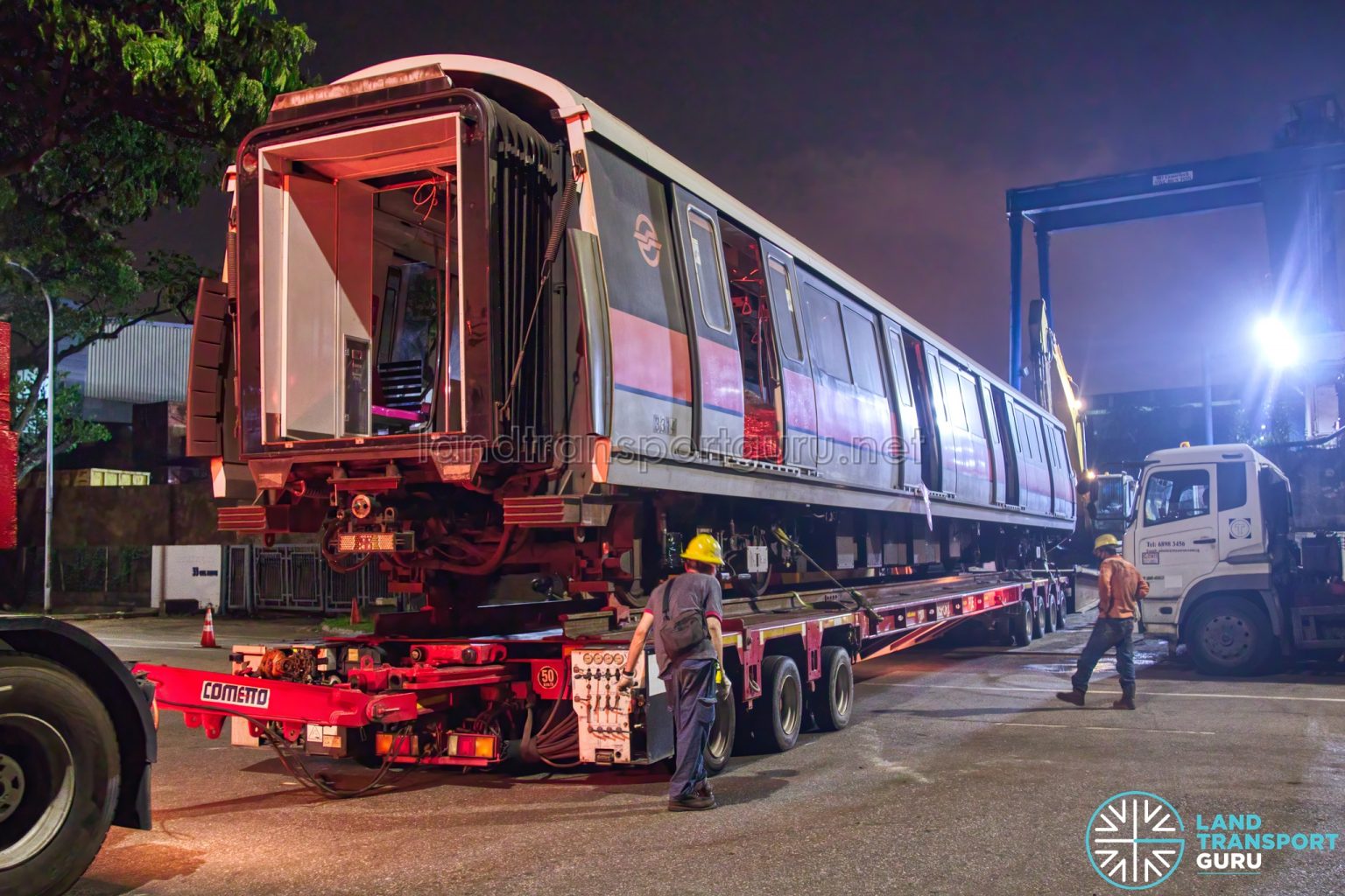 SMRT C751B Train (Set 314) transported to Scrapyard | Land Transport Guru