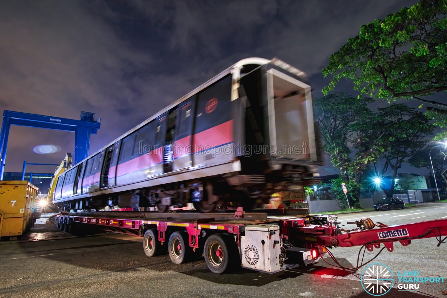 SMRT C751B Train (Set 314) transported to Scrapyard | Land Transport Guru