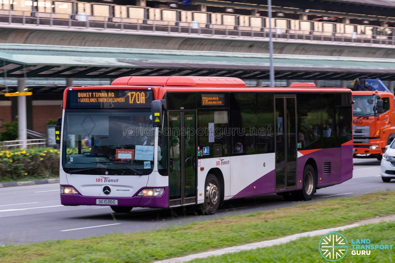 Bus 170A – SBS Transit Mercedes-Benz Citaro (SG1036D) | Land Transport Guru