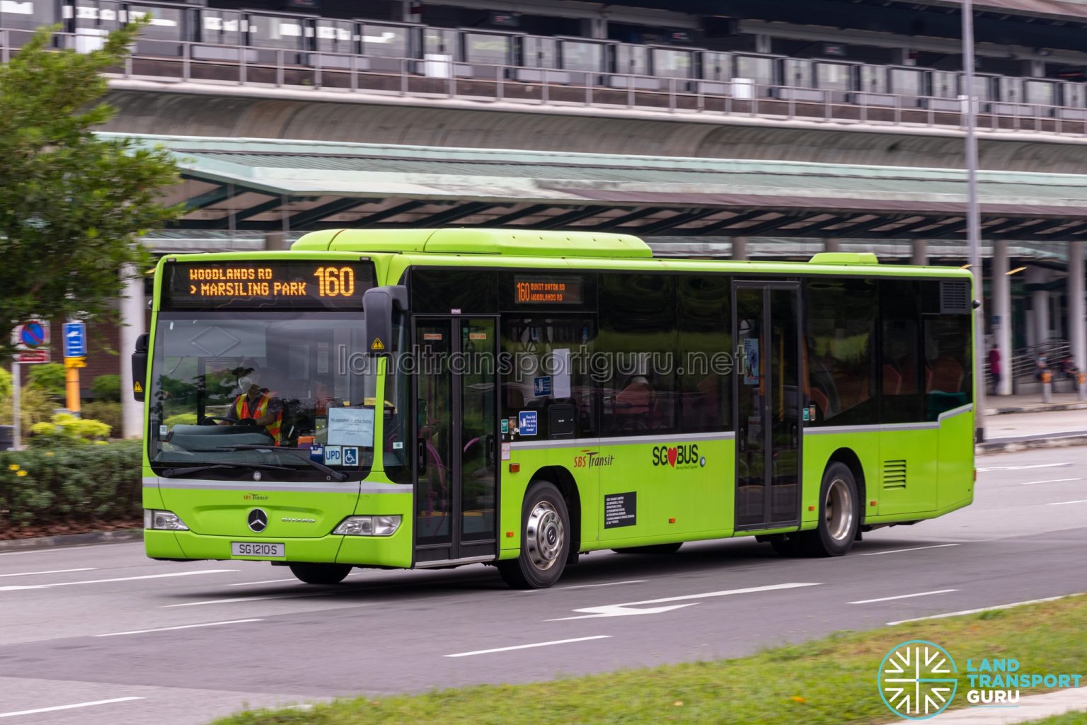 Bus 160 – SBS Transit Mercedes-Benz Citaro (SG1210S) | Land Transport Guru