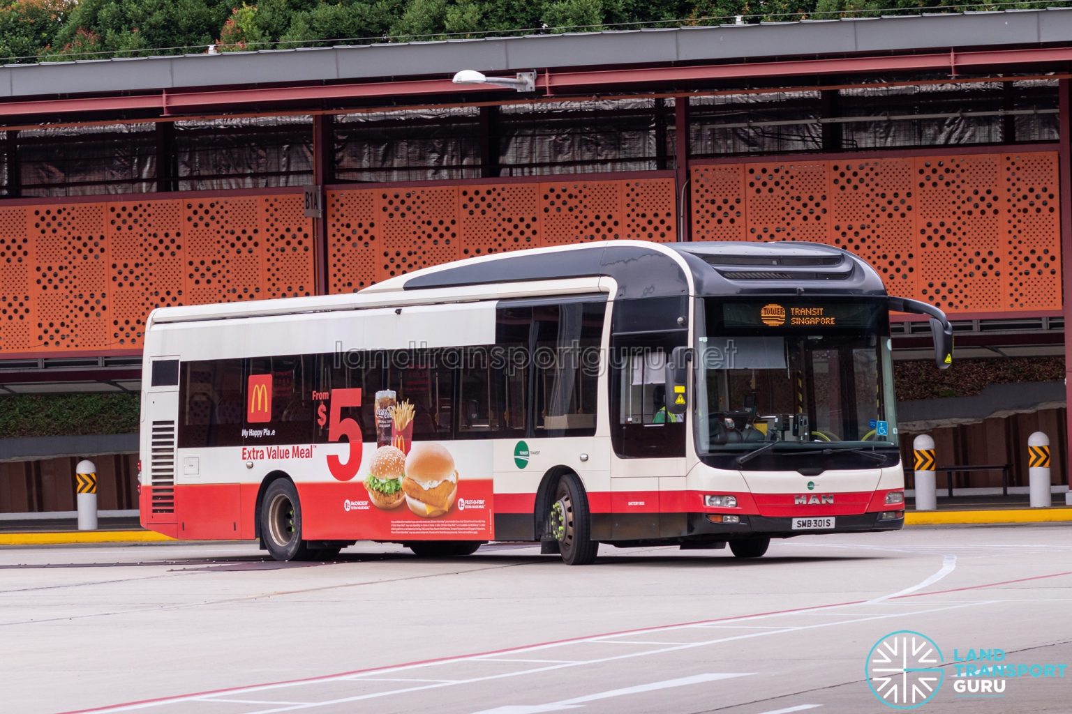 Tower Transit Singapore Logo – Tower Transit MAN A22 (SMB301S) | Land ...