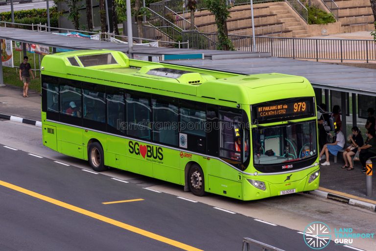 Bus 979 – SMRT Buses Volvo B5LH (SG3015B) | Land Transport Guru