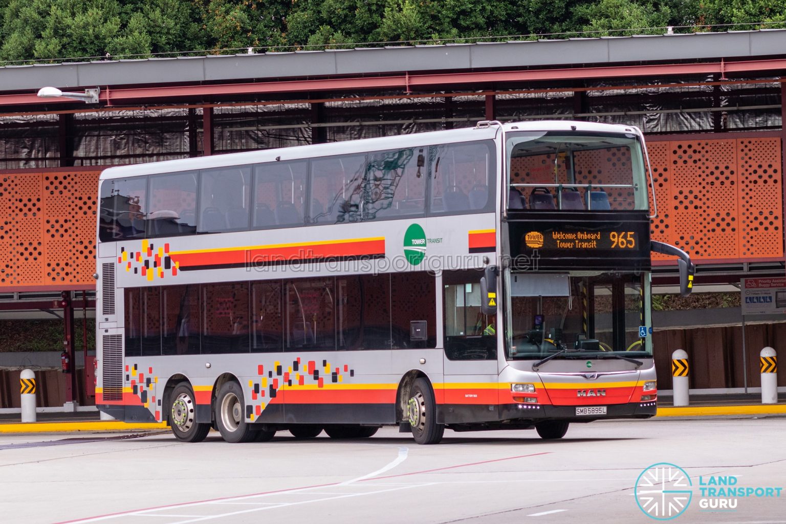 Bus 965 – Tower Transit MAN A95 (SMB5895L) | Land Transport Guru