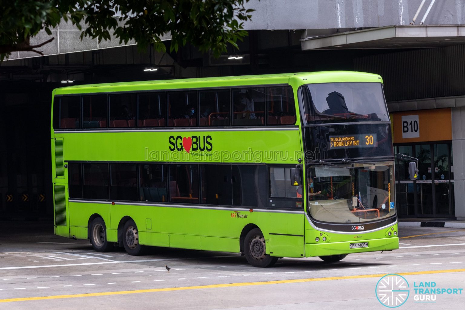 Bus 30 – SBS Transit Volvo B9TL CDGE (SBS7408M) | Land Transport Guru