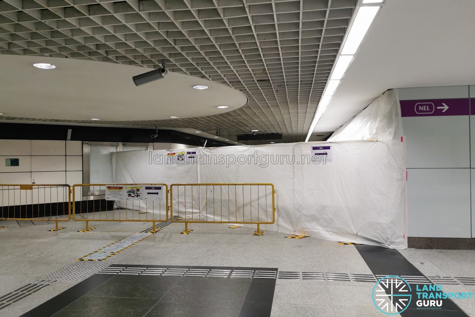 New Paid Transfer Linkway at Outram Park MRT Station | Land Transport Guru