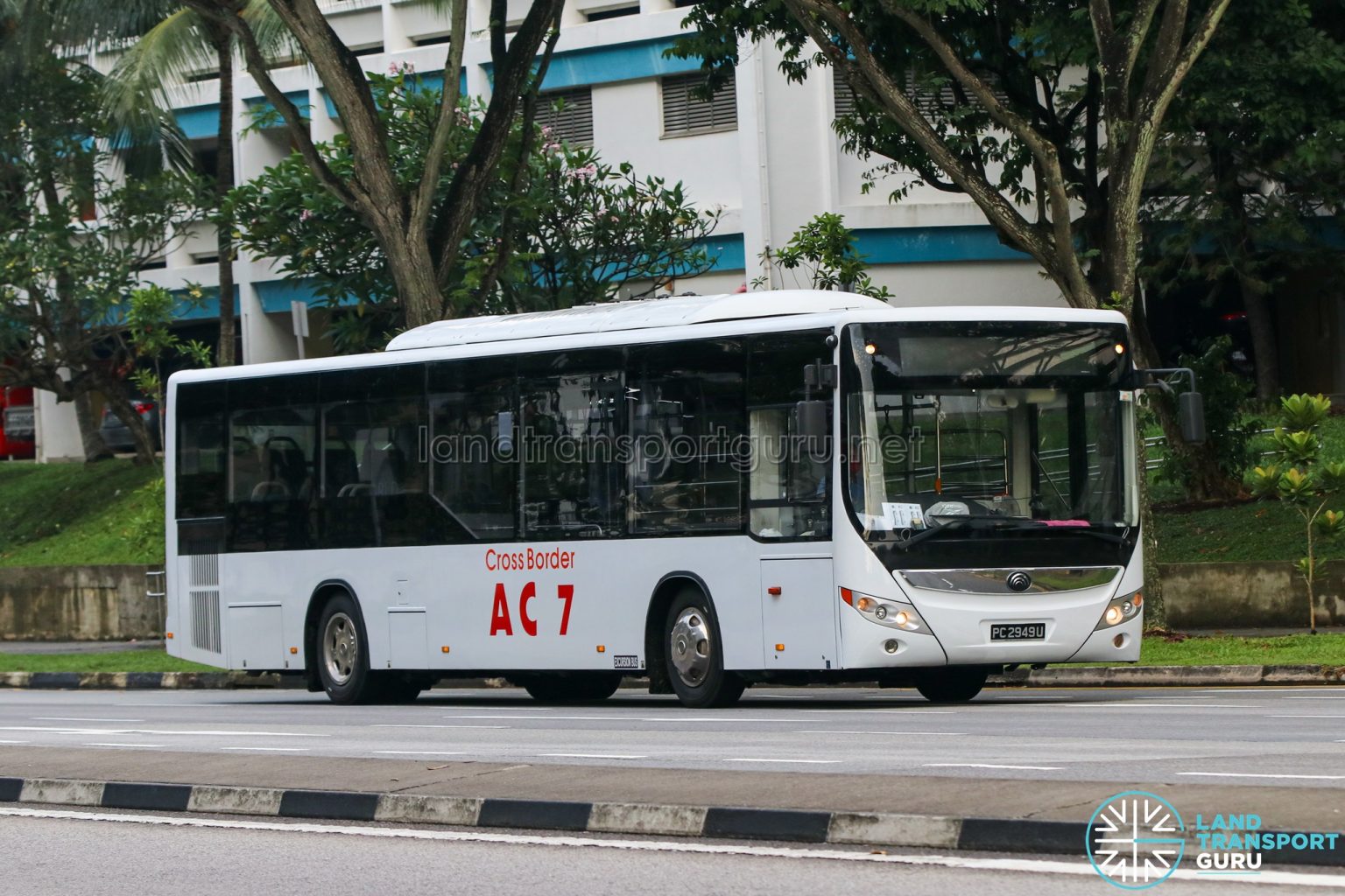 Bus AC7 – Ridewell Travel Yutong ZK6126HGA (PC2949U) | Land Transport Guru