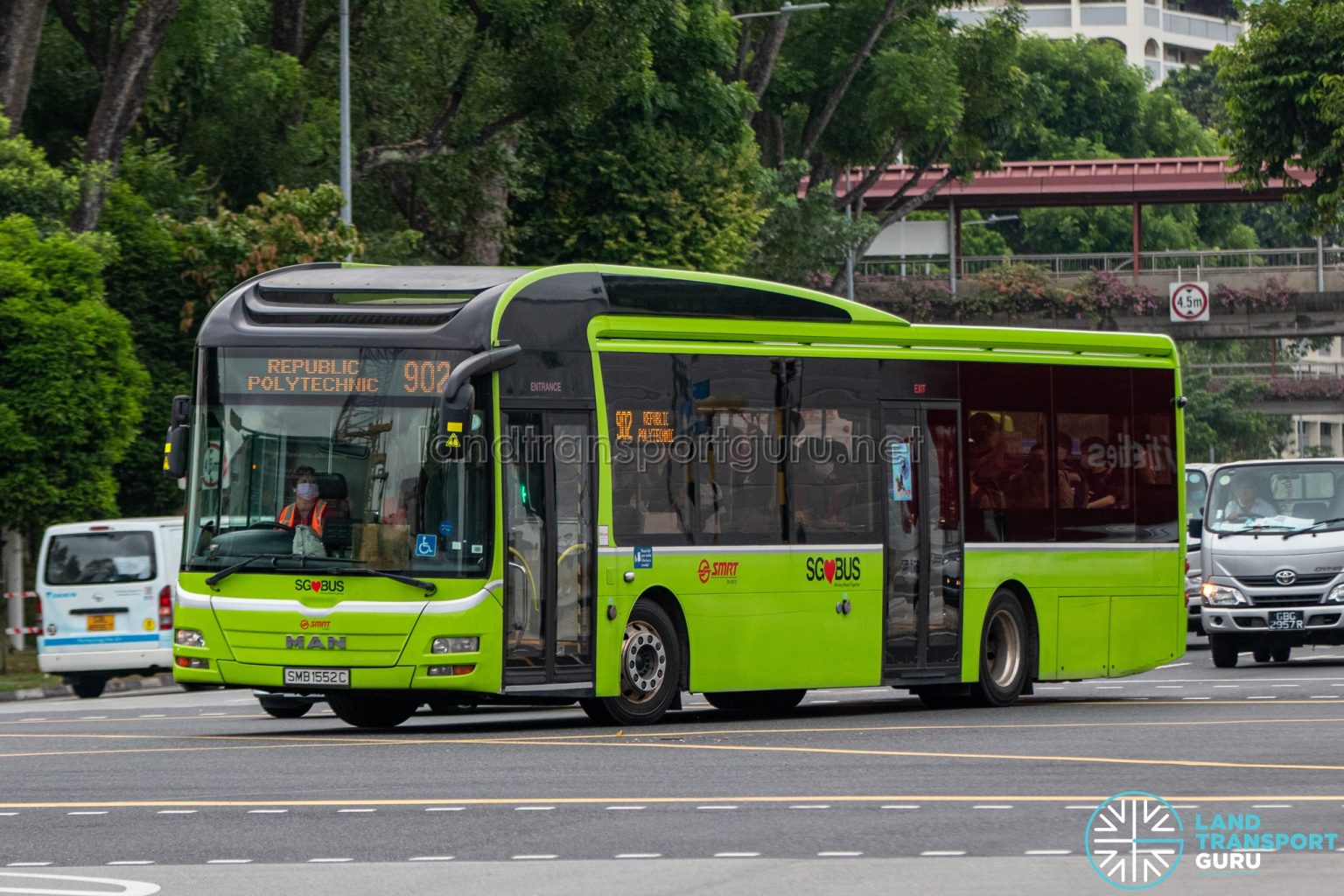 Bus 902 – SMRT Buses MAN A22 (SMB1552C) | Land Transport Guru