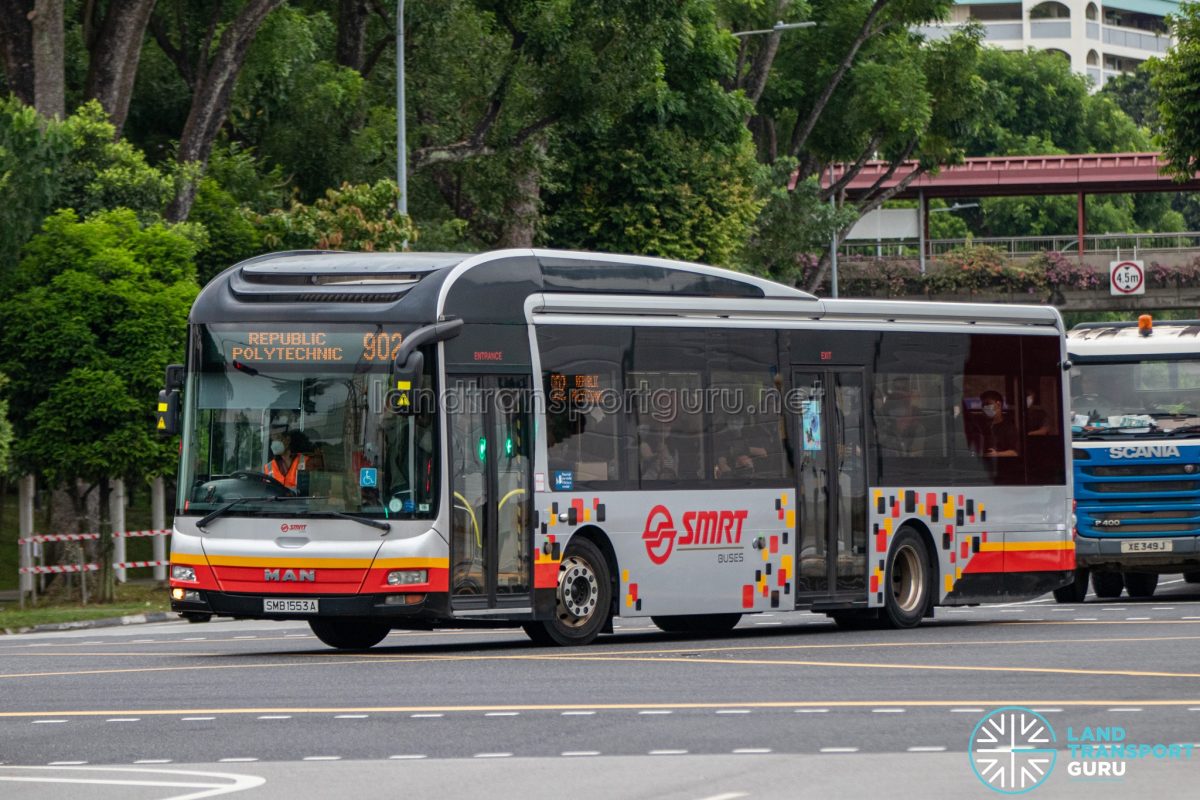 SMRT Feeder Bus Service 902 | Land Transport Guru