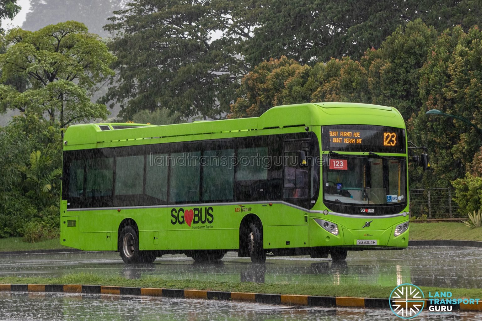 Bus 123 – SBS Transit Volvo B5LH (SG3004H) | Land Transport Guru