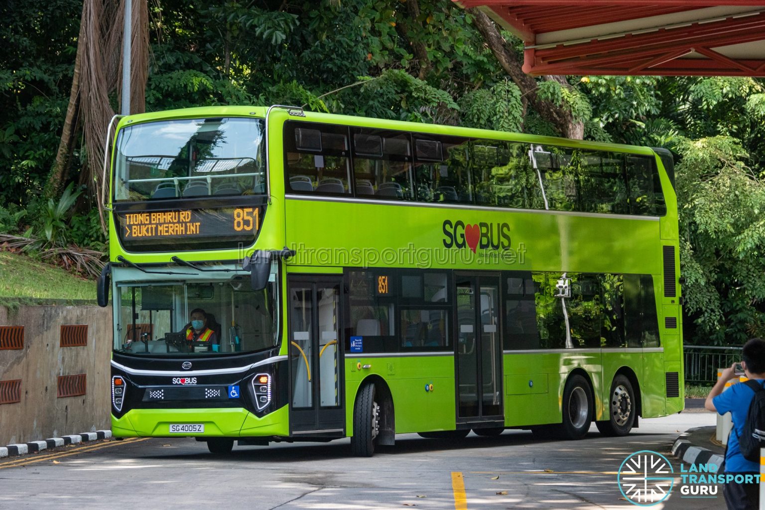 Bus 851 – SBS Transit BYD K9RC (SG4005Z) | Land Transport Guru