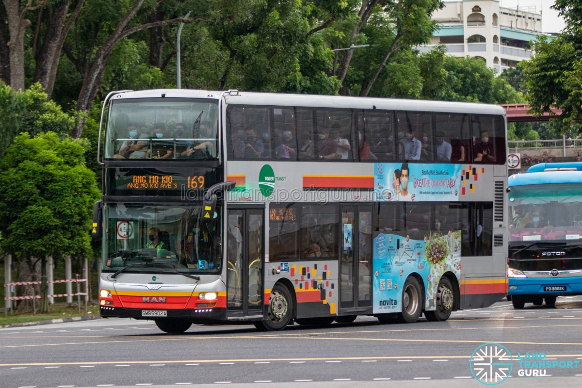 Bus 169 – Tower Transit MAN A95 (SMB5902A) | Land Transport Guru