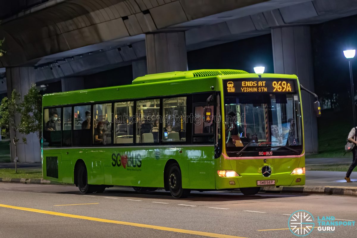 Bus 969A – Tower Transit Mercedes-Benz OC500LE (SMB94P) | Land ...