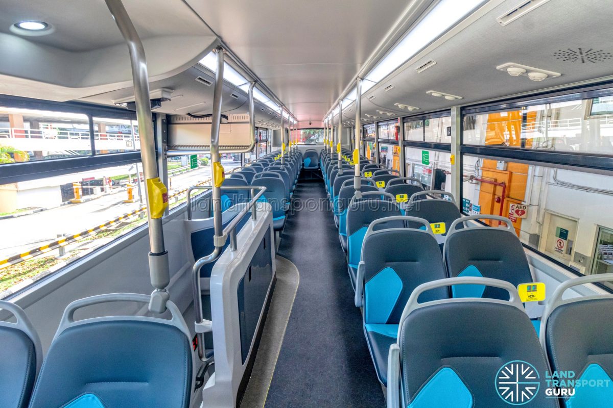 BYD K9RC (SG4005Z) – Upper deck front to rear | Land Transport Guru