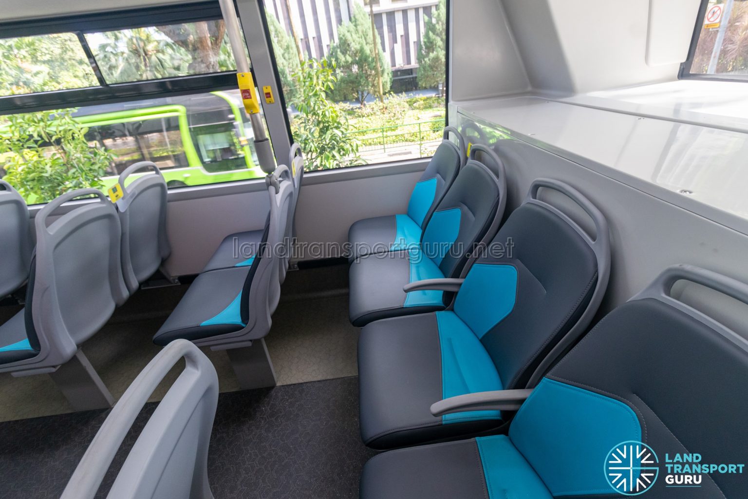 BYD K9RC (SG4005Z) – Upper deck rearmost seating | Land Transport Guru