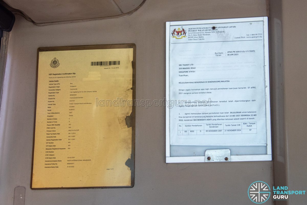 Cross Border Bus Documentation – VEP Registration & APAD Letter | Land ...