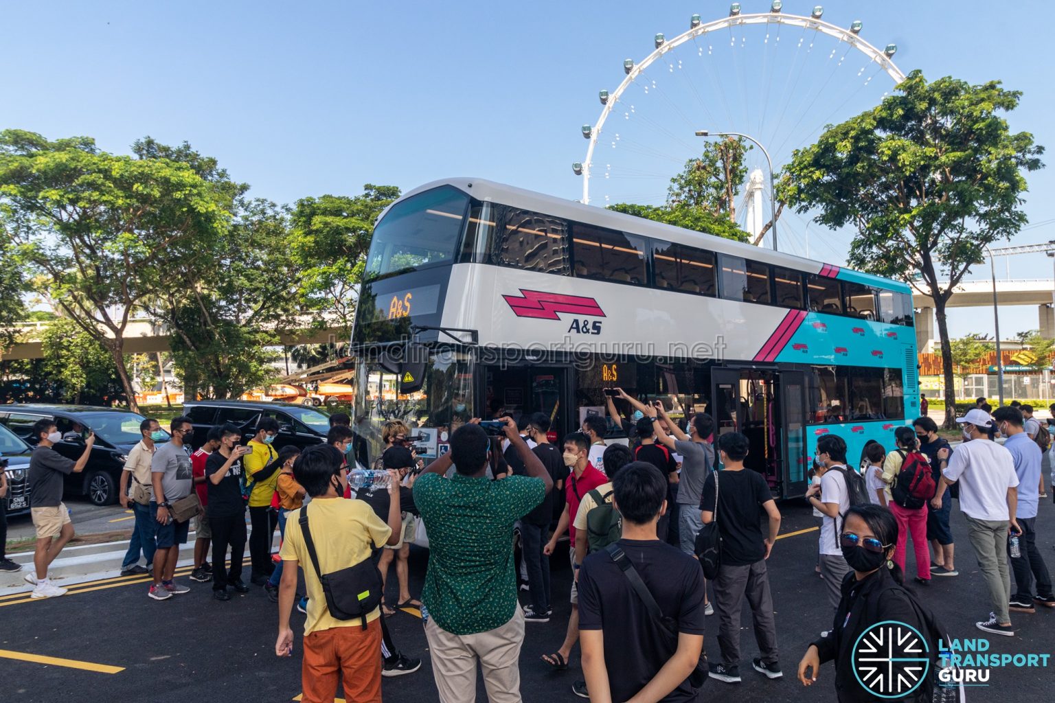 Unveiling of A&S Transit People Mover Deluxe Volvo B8L bus | Land ...