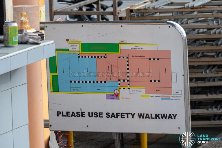 SMRT Ang Mo Kio Bus Depot Walkway Plan | Land Transport Guru