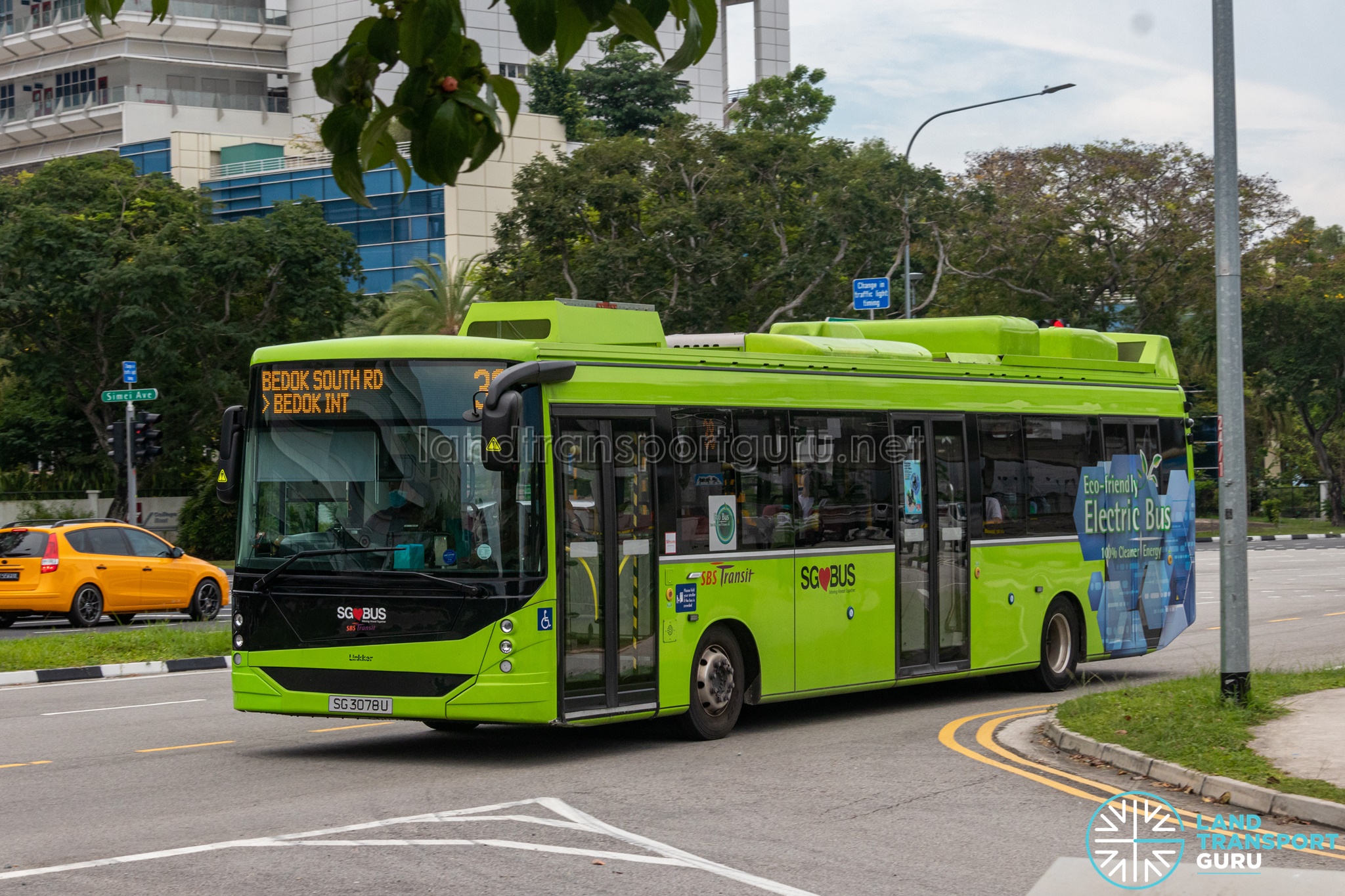 Bus 38 SBS Transit Linkker LM312 SG3078U Land Transport Guru Bus 38 SBS Transit Linkker LM312 SG3078U Land Transport Guru