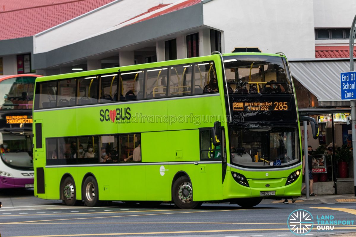 Bus 285 – Tower Transit Alexander Dennis Enviro500 (SMB3557B) | Land ...